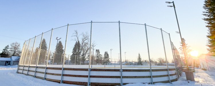 The New Outdoor Rink is Open!